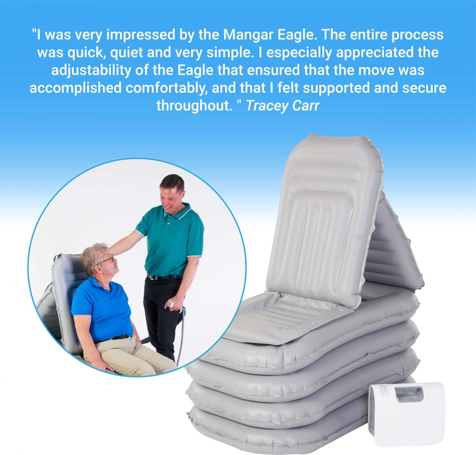 Mangar Camel Lifting Chair | Emergency Inflatable Cushion